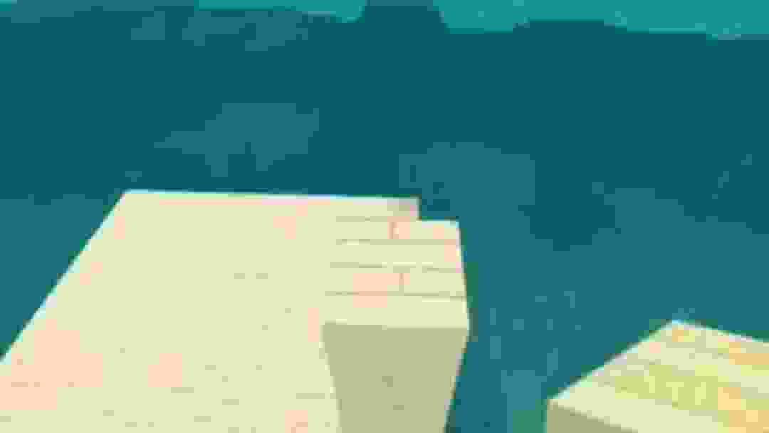 迷你世界:隐藏在水下的房子教程!1