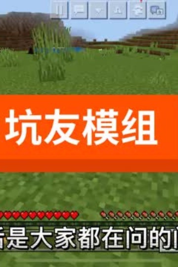 坑友的稻草人模组 #我的世界