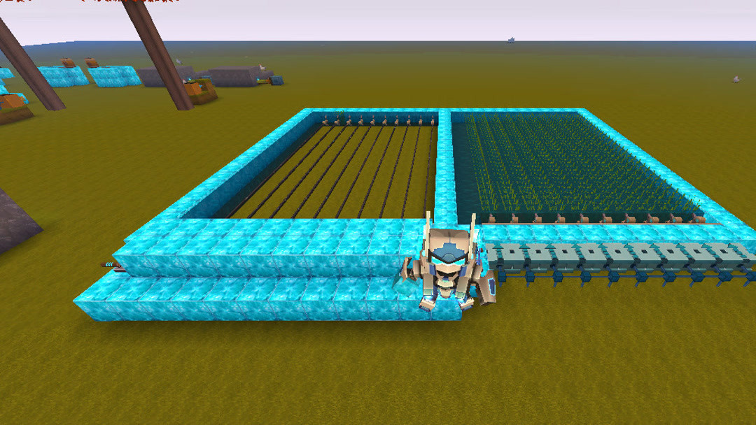 迷你世界 还在辛苦用手撸水稻?侠客教你如何轻松收割水稻