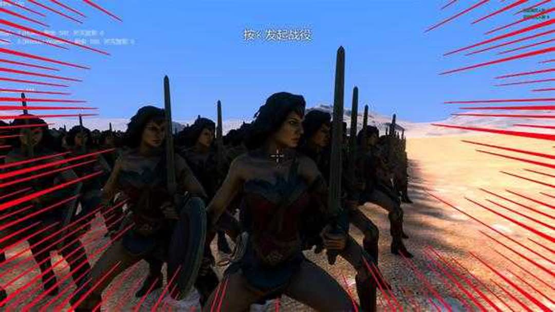 史诗战争模拟器:绿巨人大战神奇女侠,这是相亲现场吗