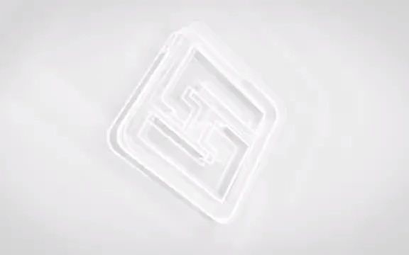 线条轮廓勾勒三维凸显揭示光泽明亮logo标志动画AE模板