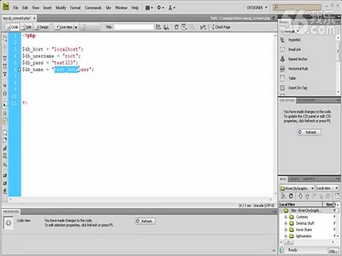 PHP的MySQL教程 - 连接到MySQL数据库HD-