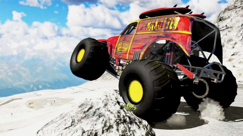 车祸模拟器:史诗级越野大战,疯狂的司机玩竞技比赛