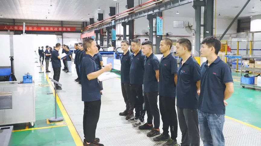 高质量的生产管理水平和熟练的生产人员