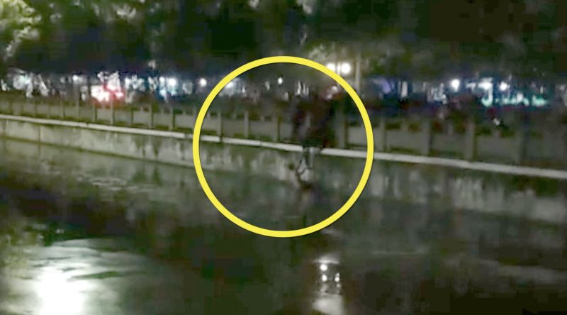 男子跳河救落水女子,不放心又追到医院探望