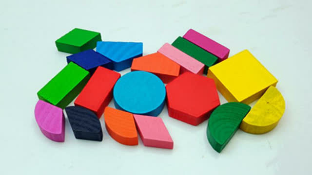 早教启蒙益智,认识几何图形拼一拼