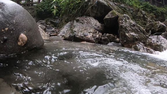 来看看gopro镜头下的水下世界,全是泡泡,完全是另一番世界