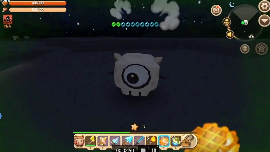 迷你世界 用香溢饼干驯服大眼仔叮叮 冒险游戏