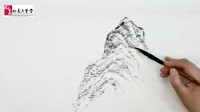 山水画技法教程!什么是山水画积墨法?教你用积墨法画山石