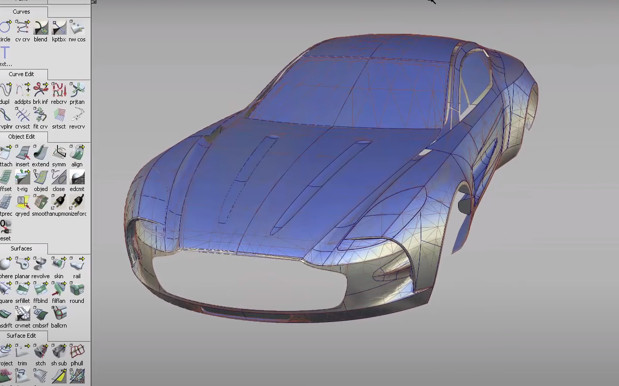 【alias建模】逆向阿斯顿马丁one-77