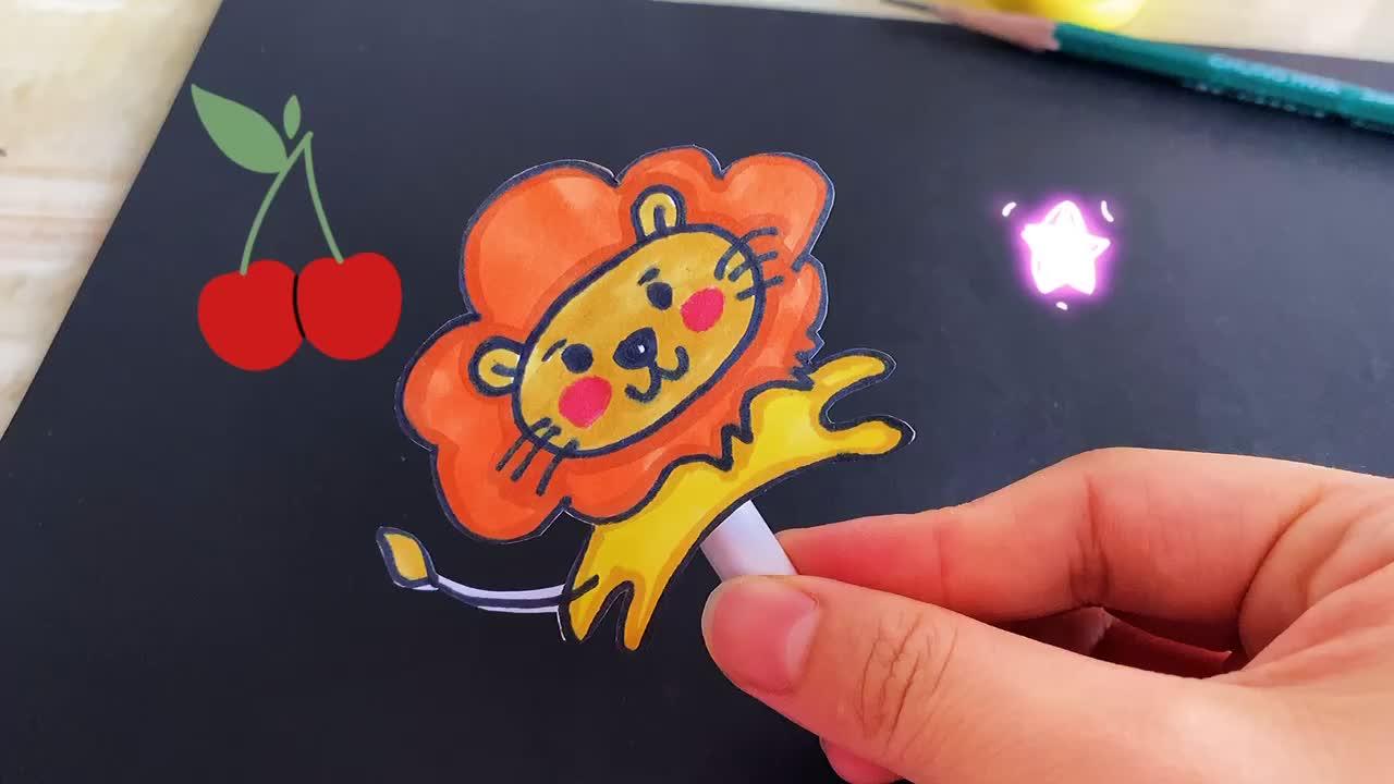 ...战胜疫情dou行动 #公益#狮子会#简笔画 #儿童绘本#小学生手抄报