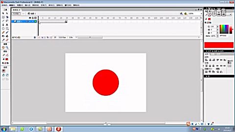 创建Flash动作补间动画