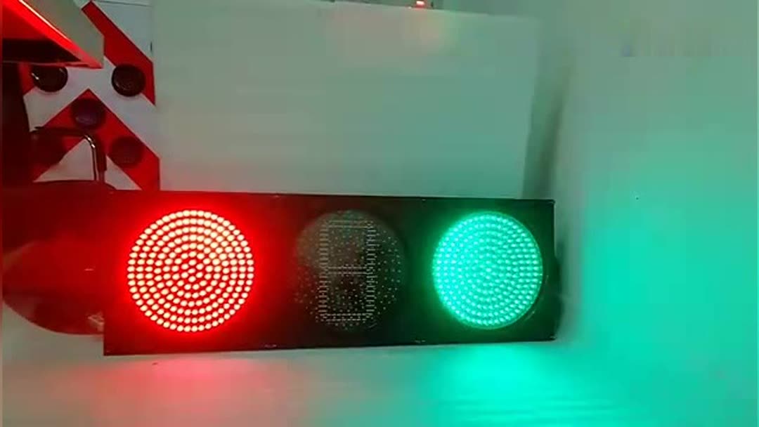 400型红黄绿带单8倒计时红绿灯