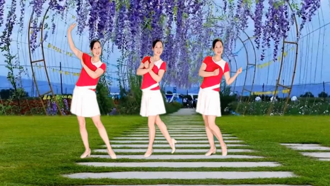 《我是你的格桑花》简单欢快广场舞