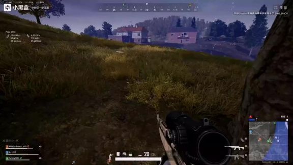 鼠标坏了移动有延迟我随便打的一枪哦#绝地求生