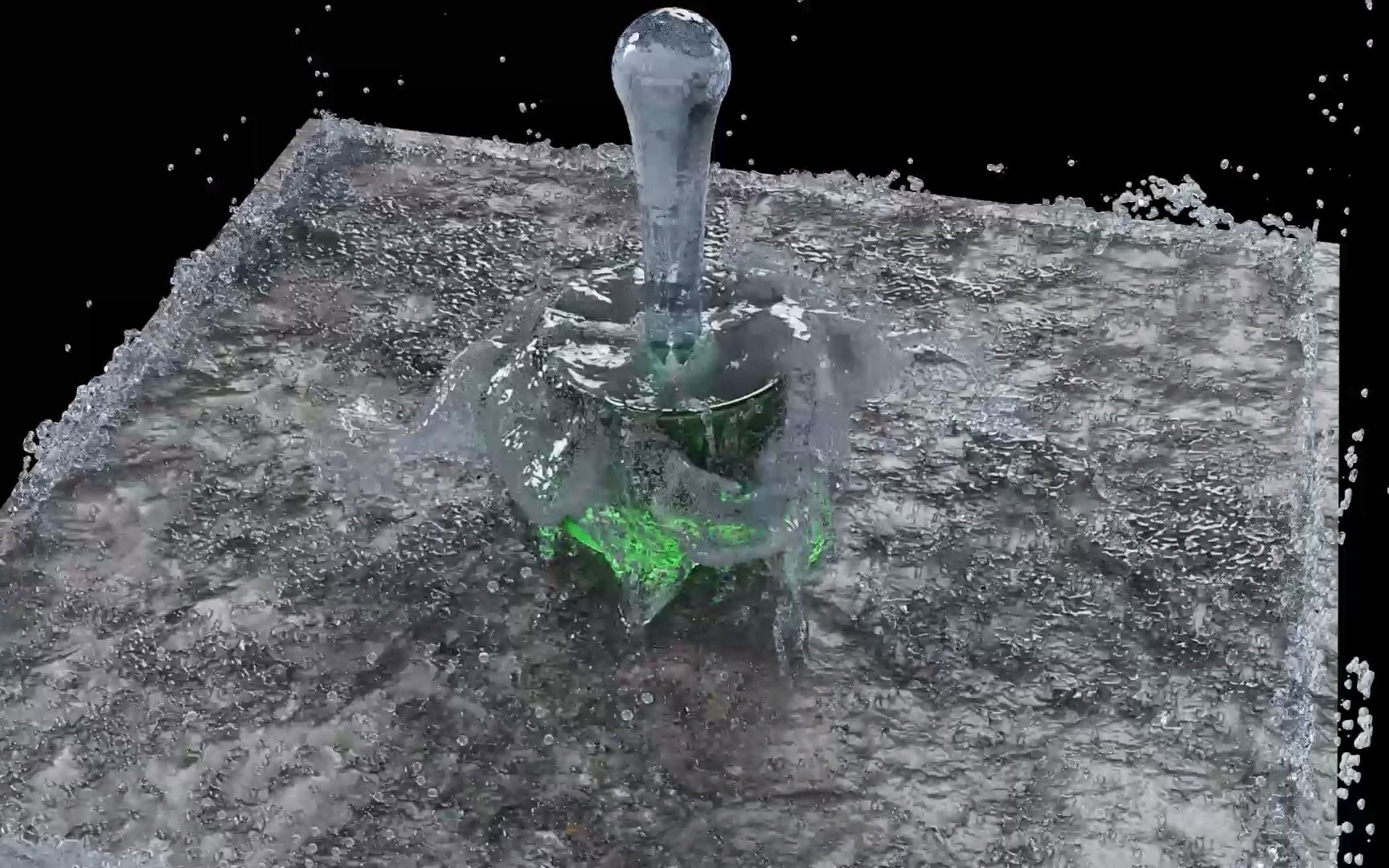 blender流体小练习