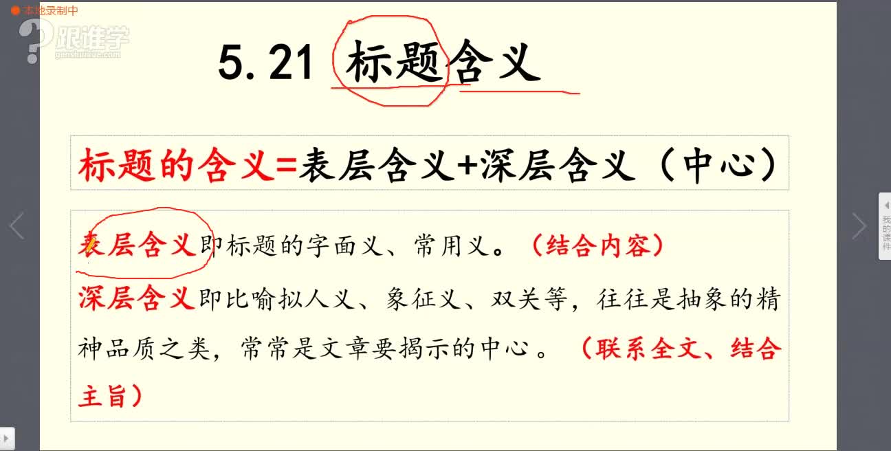 语文阅读常考,文章标题有什么含义?从这2点答题帮你得满分