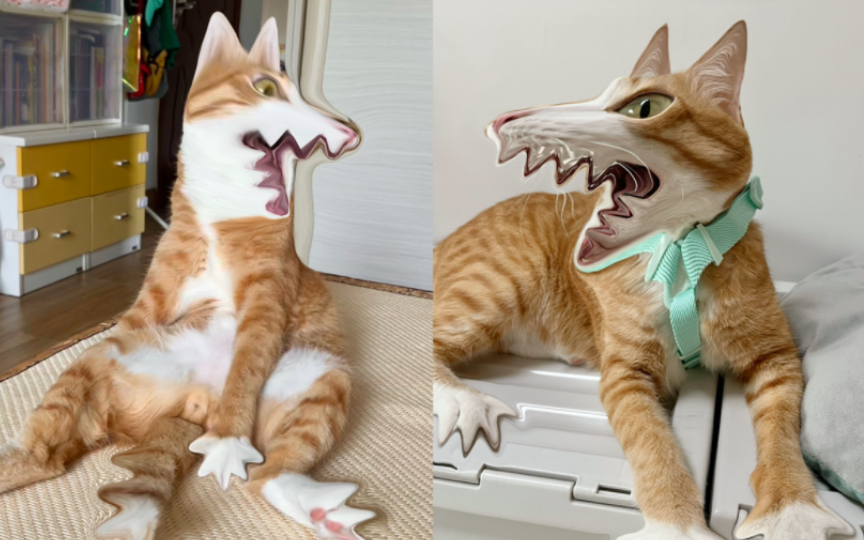 为了你我变成狼人模样～