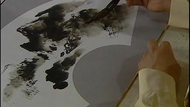 项鸿山水画理-样式与构图