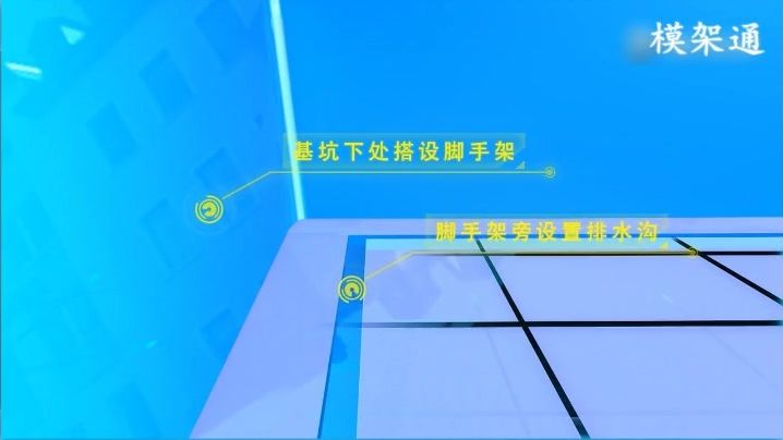 BIM脚手架施工工艺三维动画,大公司就是不一样