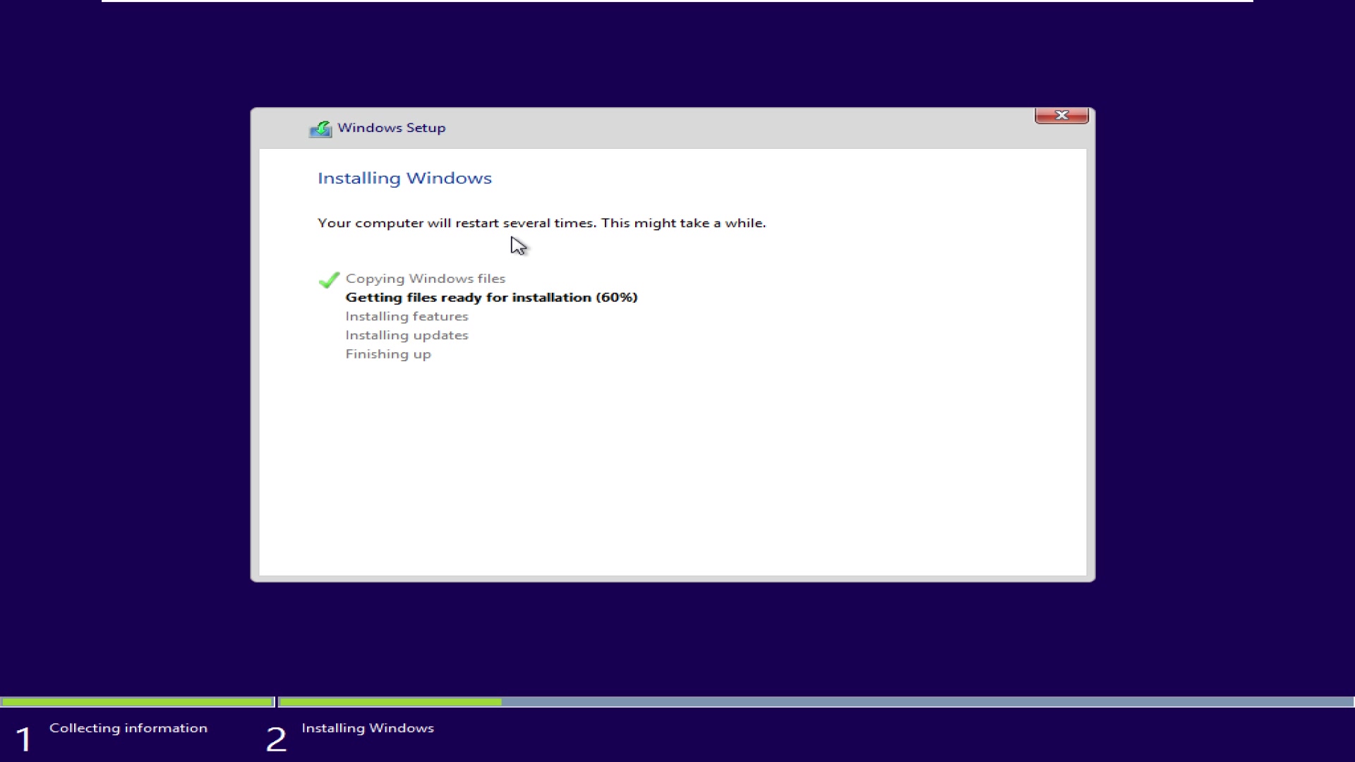 Windows Blue Milestone 1 Build 9271 安装