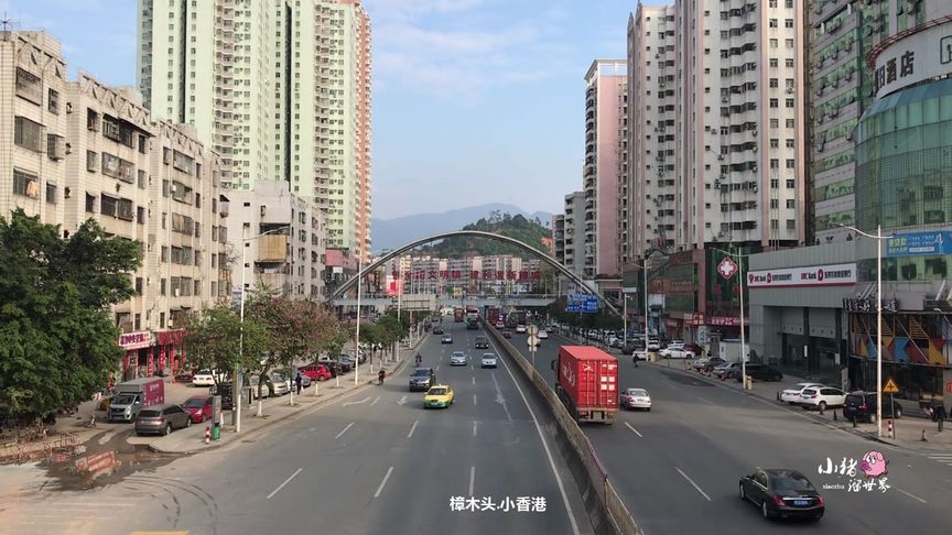 实拍东莞樟木头天和百货,不愧号称为小香港,人来人往看着好热闹