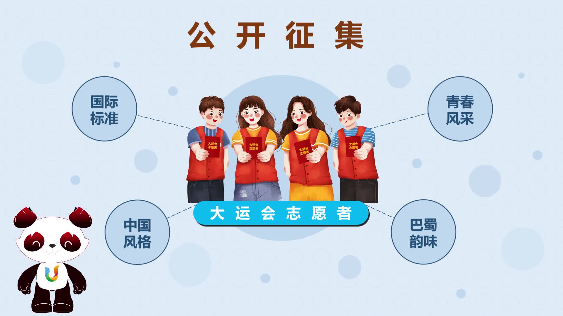 “小青椒”来了!成都大运会志愿者昵称、形象标识及口号正式发布!