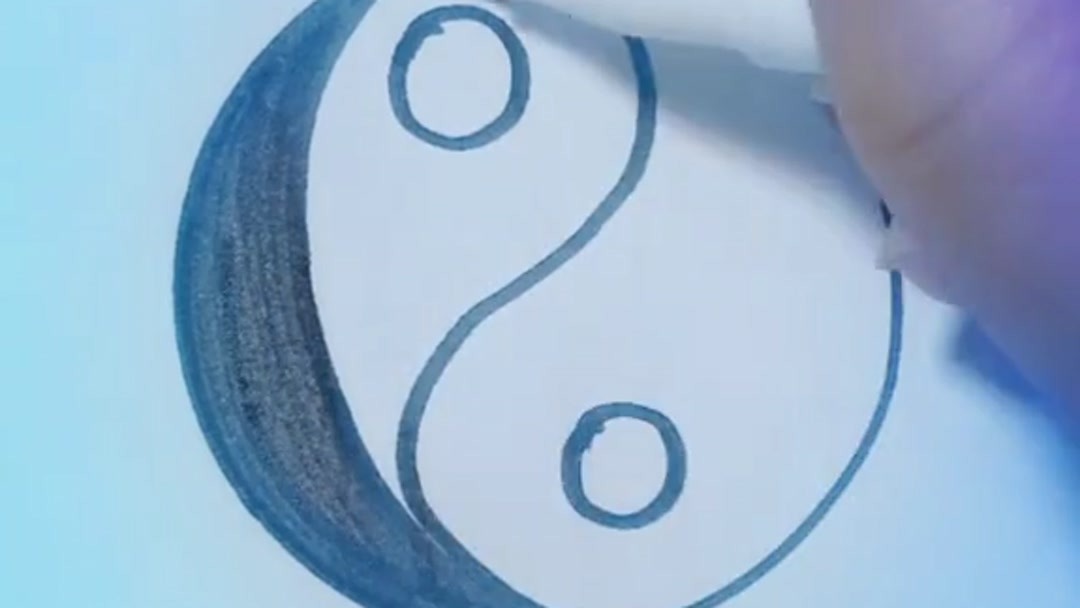 简笔画教程想画就画超强变身术一起学画画画太极