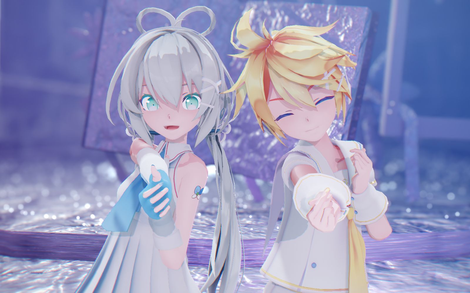 【洛连洛MMD】- アニサマ2022·Sparkle -【Ray渲练习】