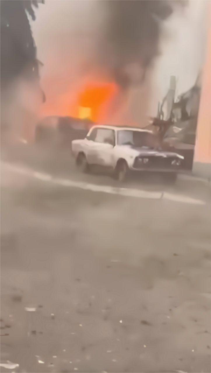 战争实录 遭受炮击的俄军 惊慌失措