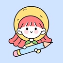 柚子简笔画 