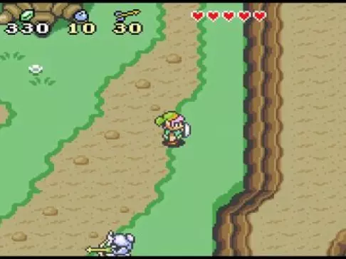 gba 塞尔达传说之众神的三角力量 第一期 光明世界完结