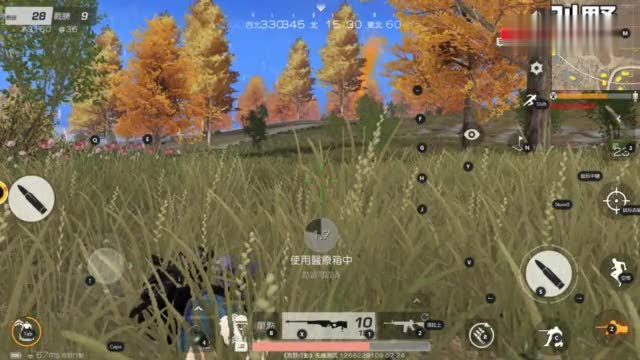 荒野行动高燃对决:无敌战神极限吃鸡!