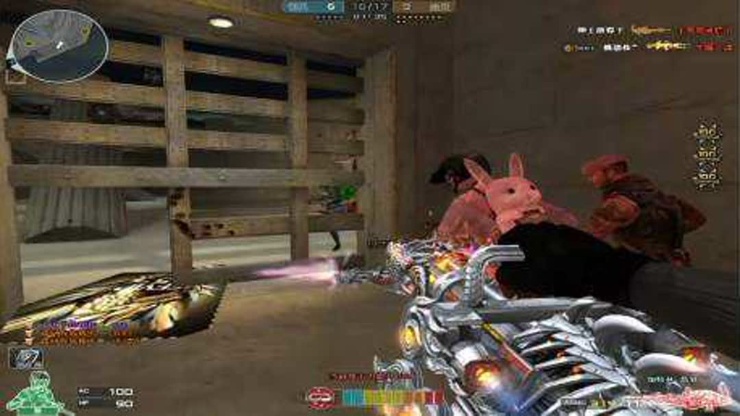 穿越火线:1500发的加特林炼狱简直就是秒杀一切