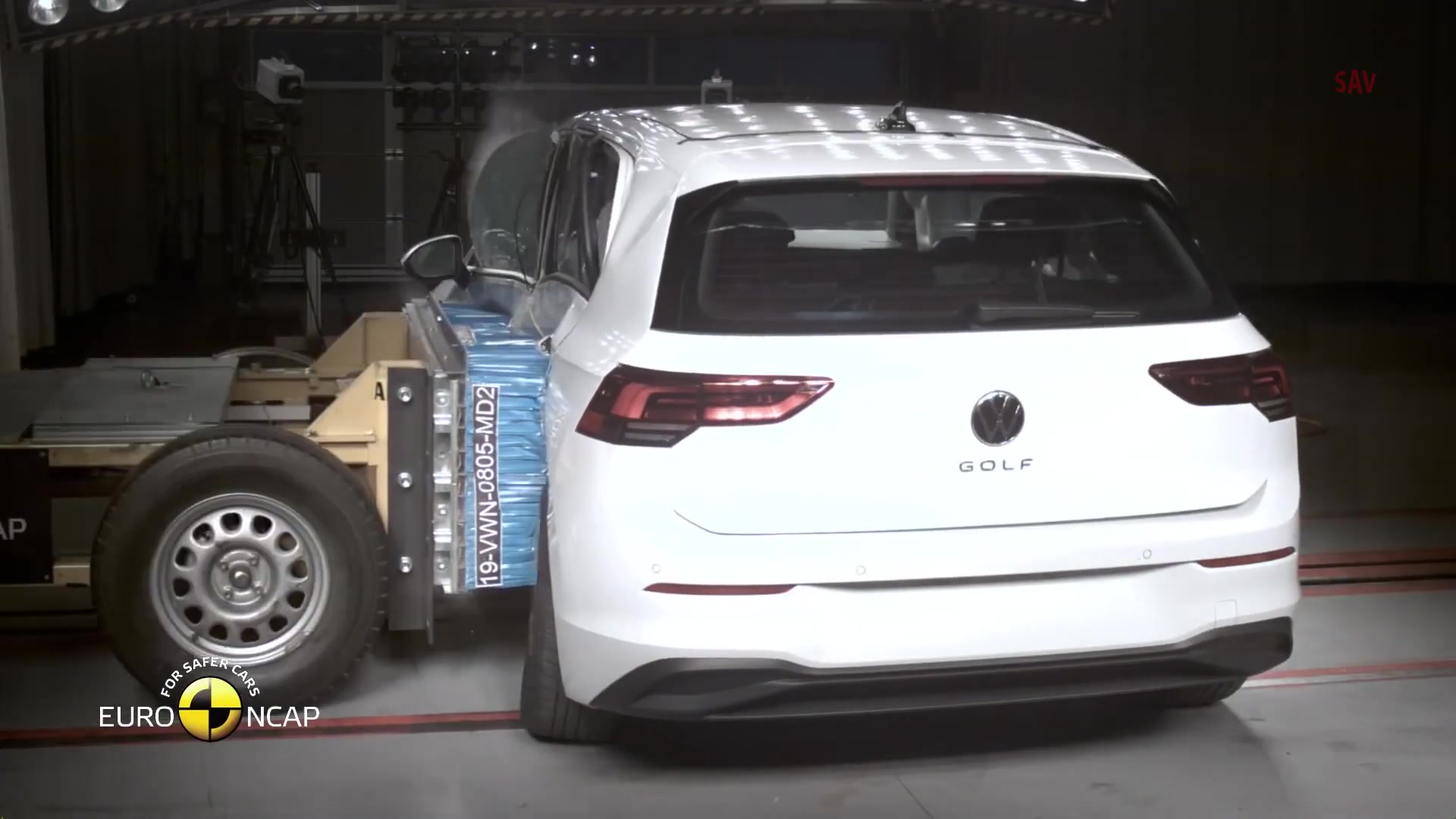 2020大众高尔夫碰撞与安全测试