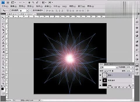 Photoshop教程 水晶花效果 (1)