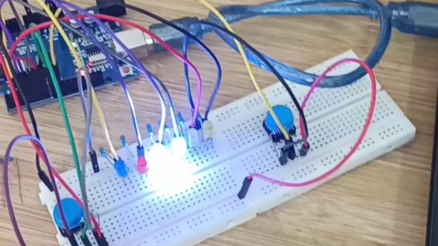 #arduino #按键控制流水灯