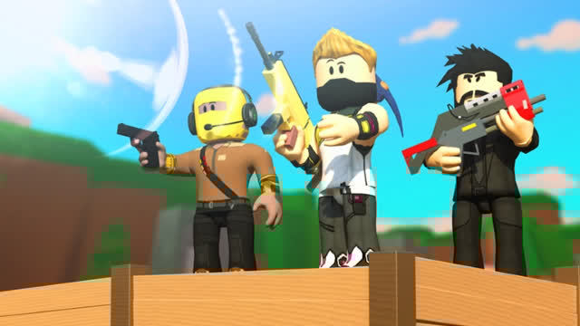 阿火解说roblox虚拟世界:堡垒之夜模拟器