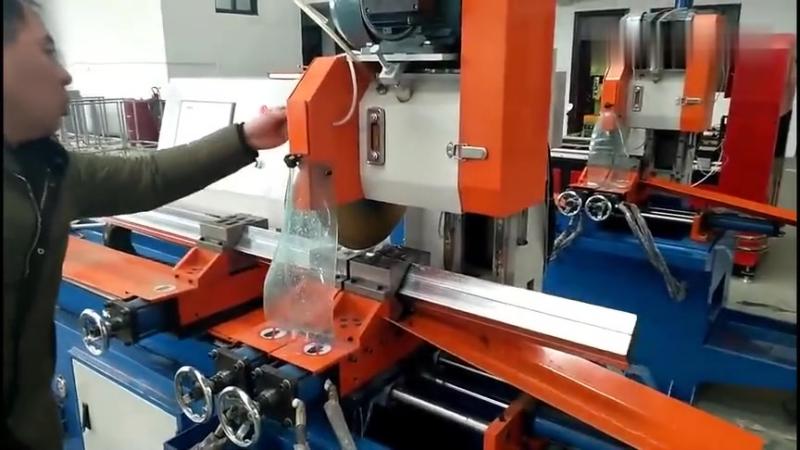 全自动钢管下料机视频,钢管切管机