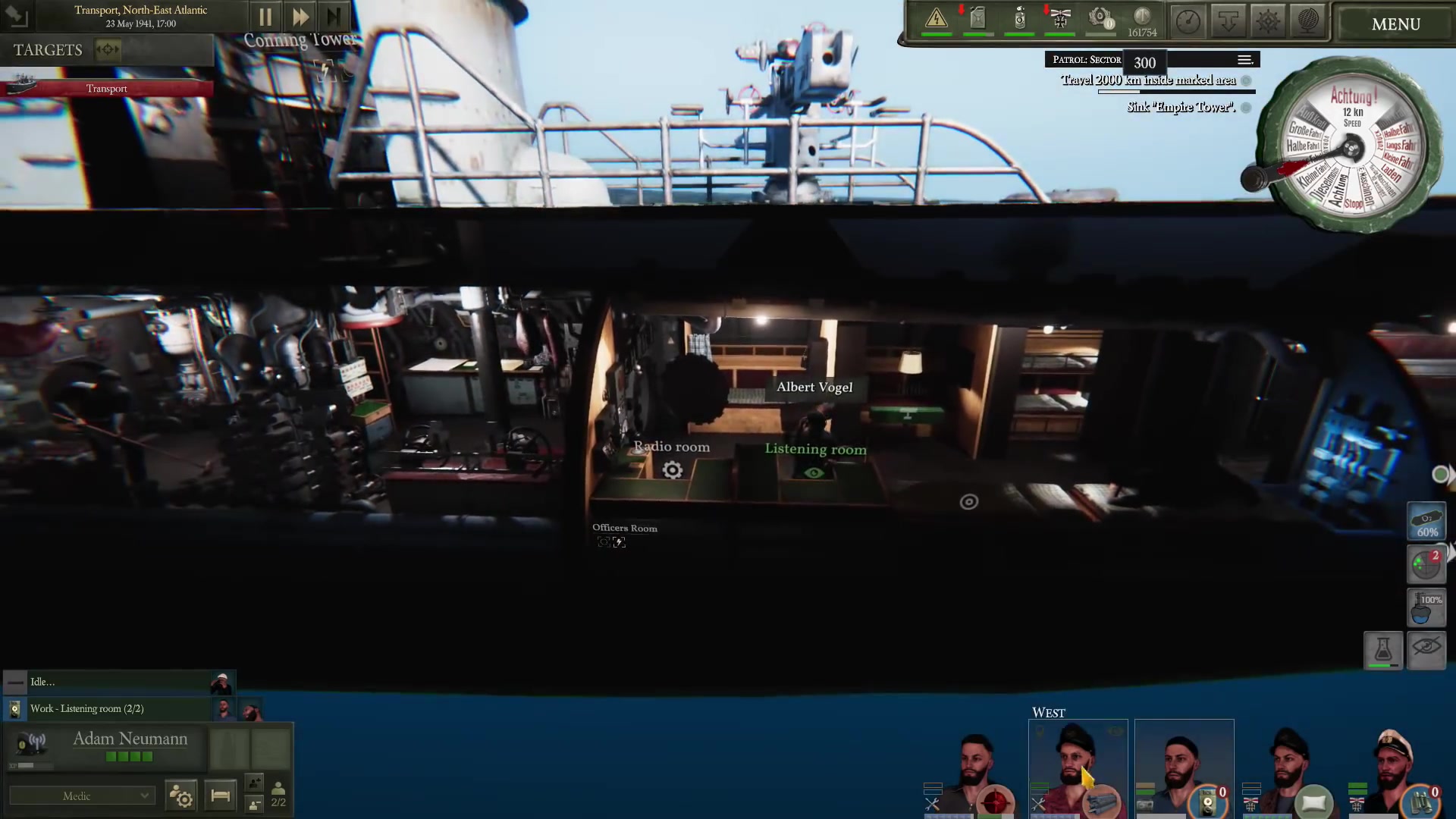 【搬运】《UBOAT》二战U艇指挥模拟类游戏