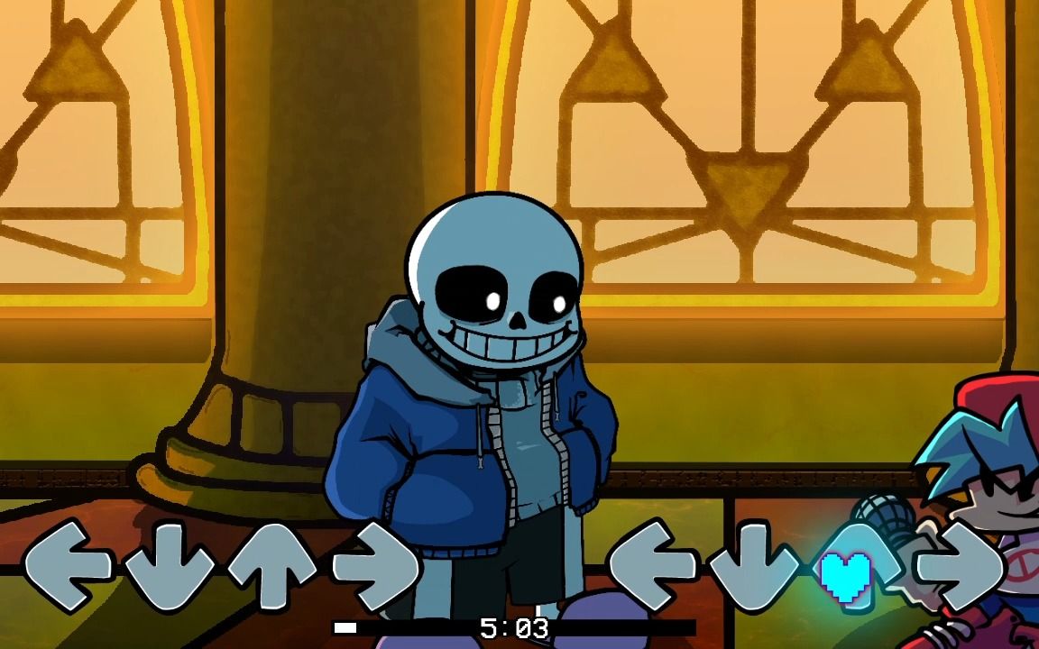 【FNF】UNDERTALE 模组 sans(带链接)