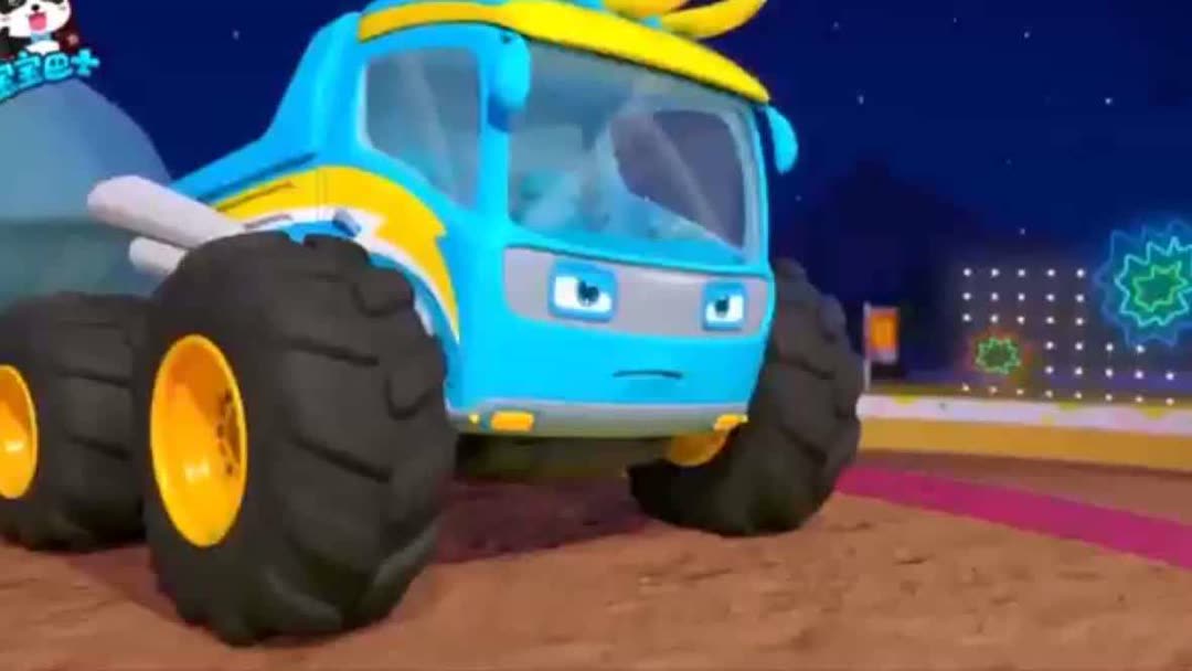 宝宝巴士动画片:超级怪兽车_
