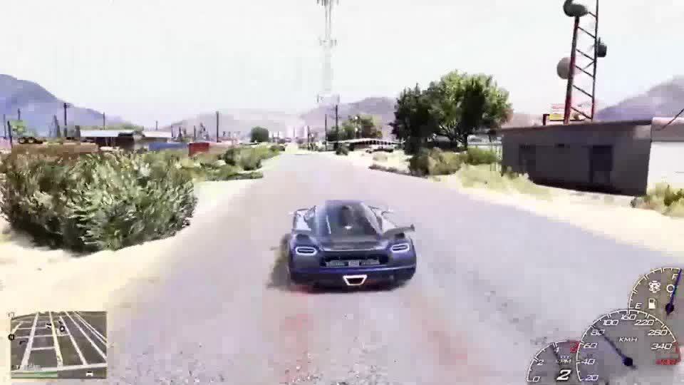 模拟驾驶:拥有一台柯尼塞格千万别往郊区开,去了就是一身灰