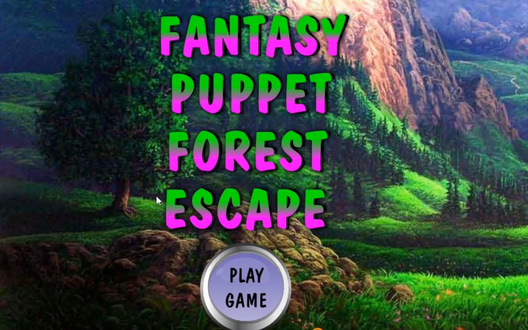 ...4399网页《幻想木偶森林逃脱FANTASY PUPPET FOREST ESCAP...
