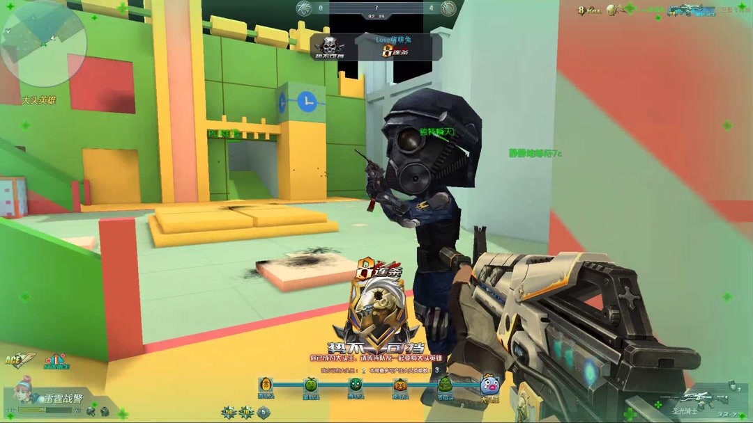 生死狙击解说:大头英雄圣光骑士枪枪爆头,逆天连杀秀