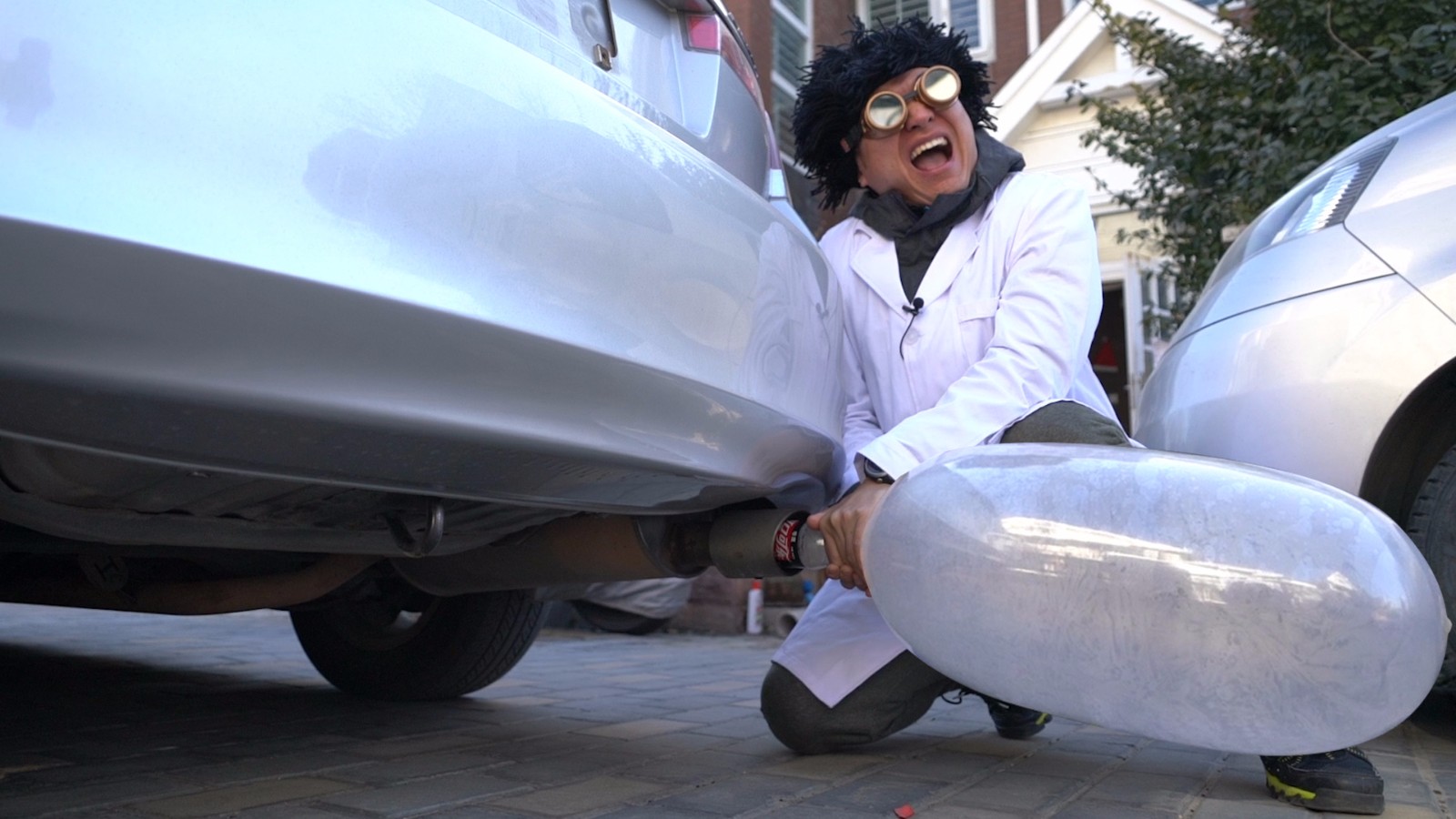 排气是不是漏了?拿个安全套试一下