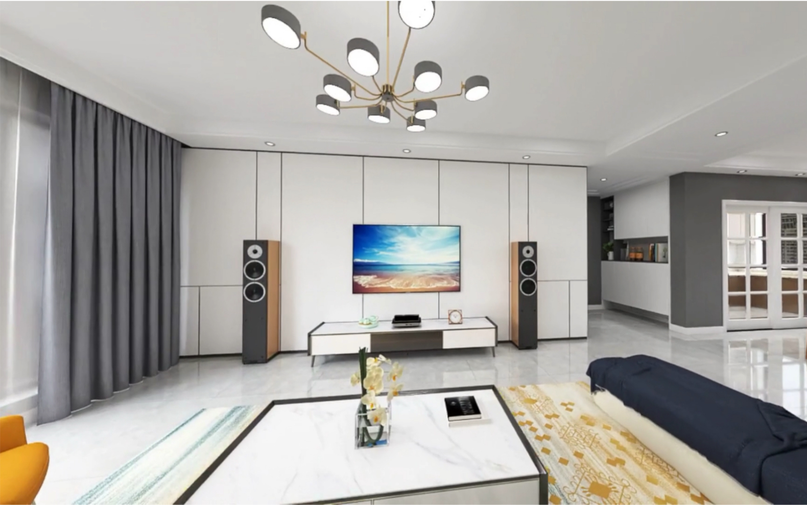 室内装修设计效果图现代风格