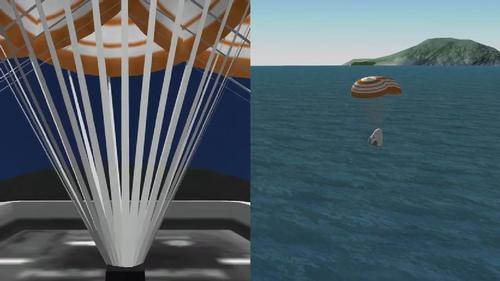 高仿真模仿:SpaceX龙飞船2号的中止试验