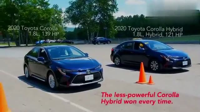 丰田卡罗拉普通版 VS 丰田卡罗拉混动版