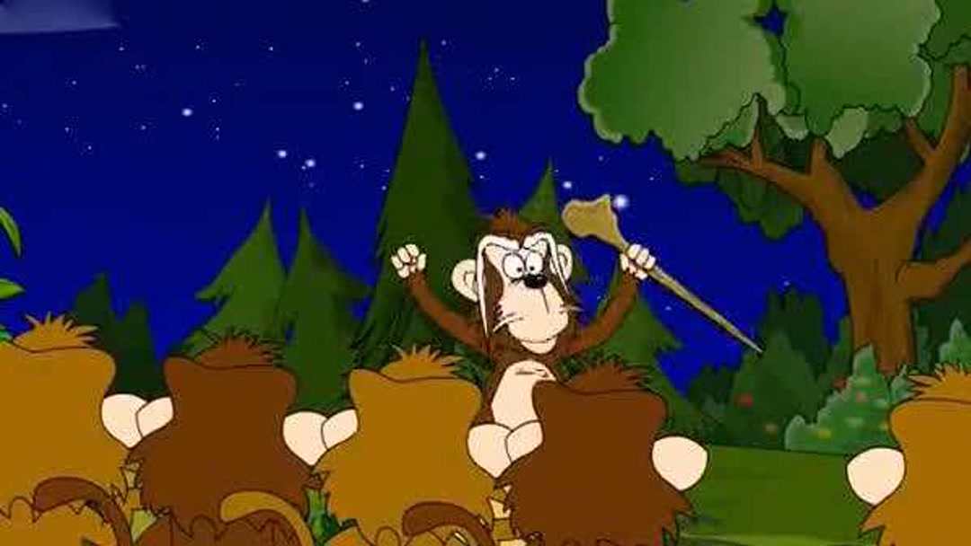 猴子捞月亮故事 儿童睡前故事